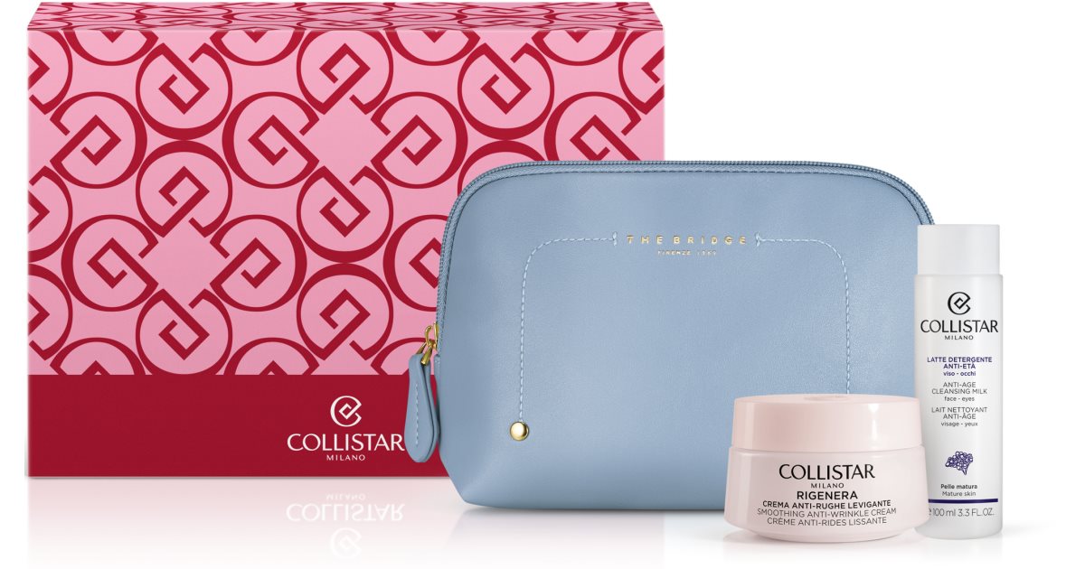 Collistar Rigenera Smoothing Anti-Wrinkle Cream Face And Neck Gift Set ...