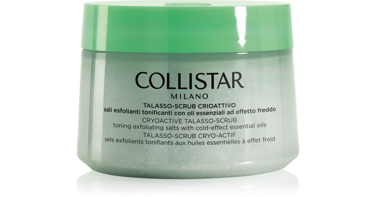 Collistar Special Perfect Body Talasso Scrub Cold-Effect Essential Oils ...