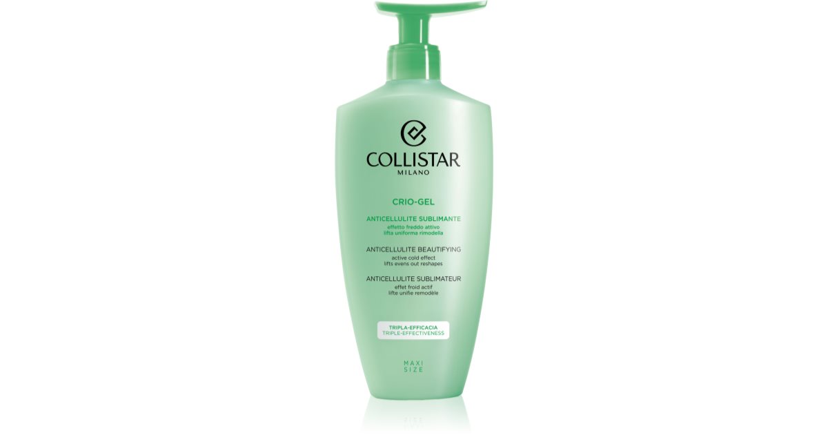 Collistar Cryo-Gel Anticellulite Beutifying anti-cellulite gel with ...