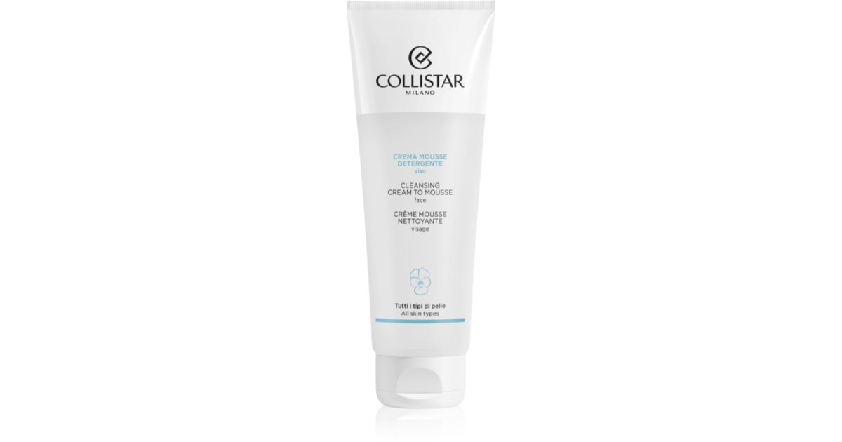 Collistar Cleansing Cream To Mousse mousse detergente in crema | notino.it