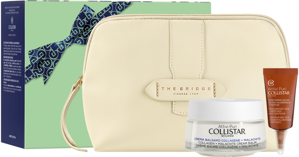 Collistar Attivi Puri Collagen + Malachite Conditioning Cream Gift Set ...