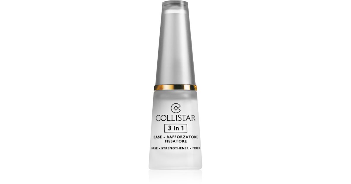 Collistar 3 In 1 Base, Strengthener & Fixer Basis - und Decklack für ...