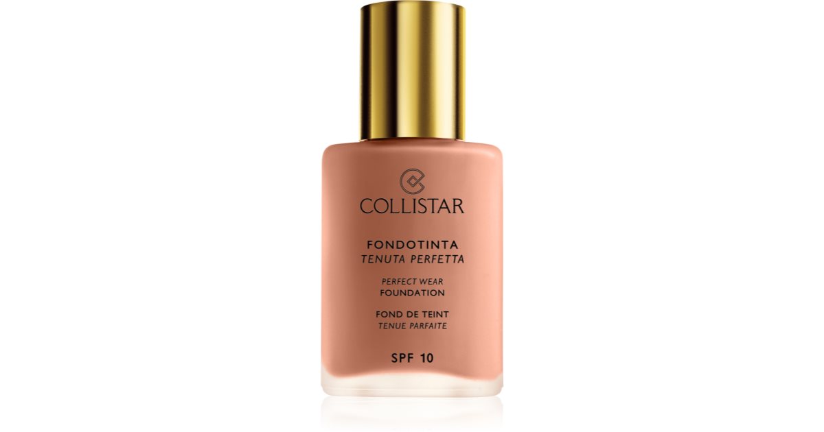 Collistar Perfect Wear Foundation vodoodporni tekoči puder SPF 10 ...