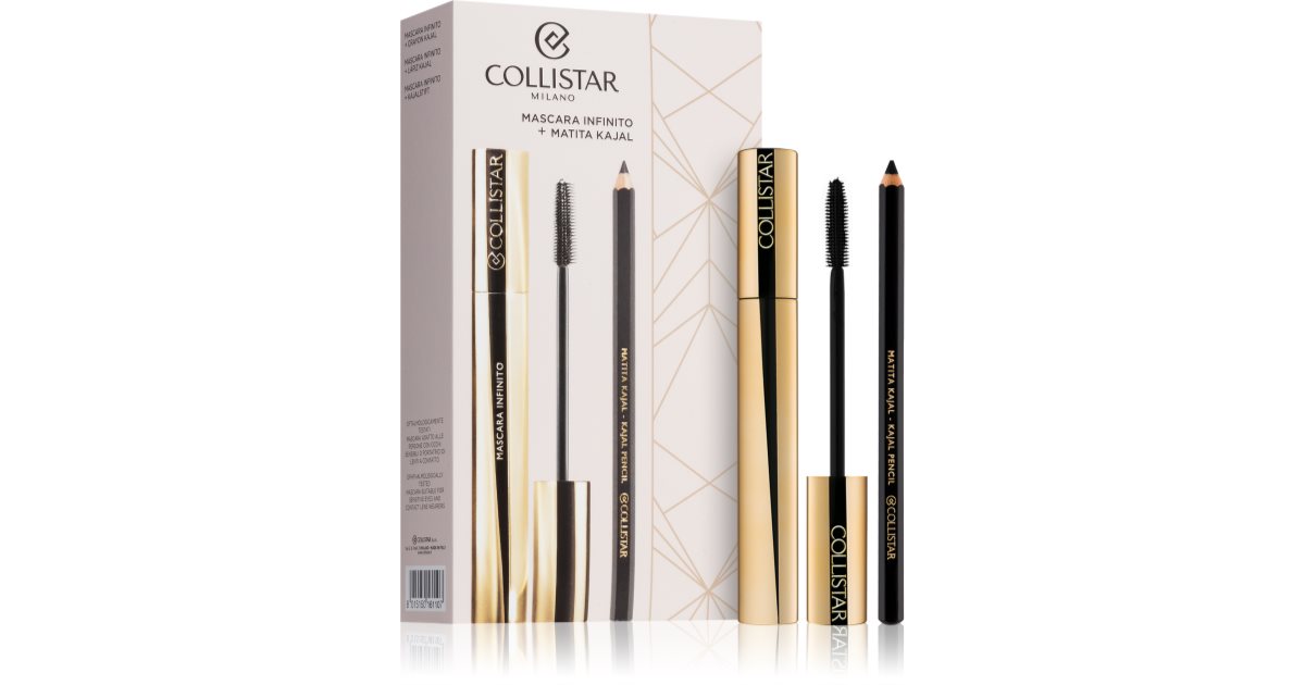 Collistar Mascara Infinito + Kajal Pencil coffret cadeau | notino.fr