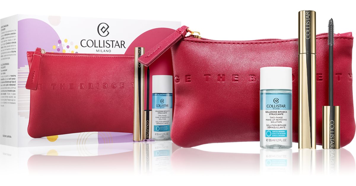 Collistar Mascara Infinito + Kajal Pencil embrulho de presente Black ...