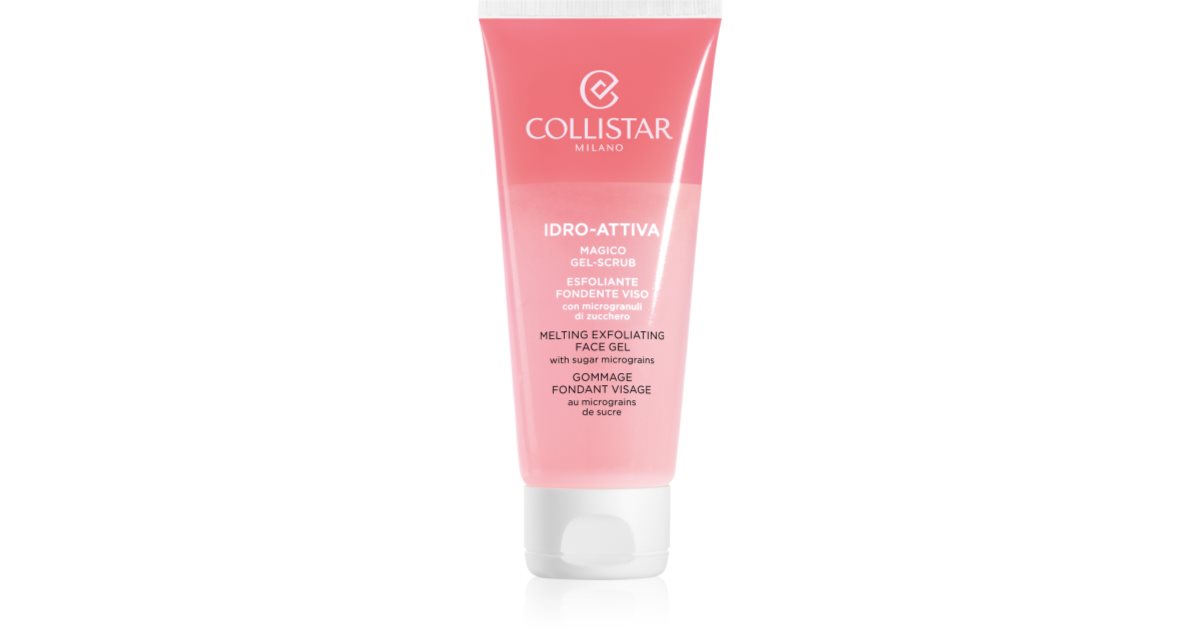 Collistar Idro-Attiva Melting Exfoliating Face Gel peeling cukrowy do ...