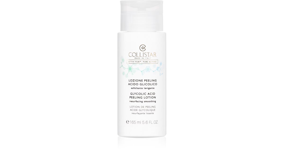 Collistar Attivi Puri Glycolic Acid Peeling Lotion tónico exfoliante ...