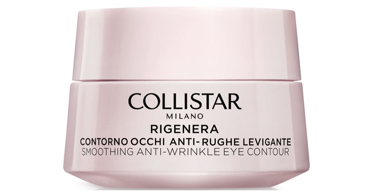 Collistar Rigenera Smoothing Anti-Wrinkle Eye Contour Anti-Wrinkle Eye ...