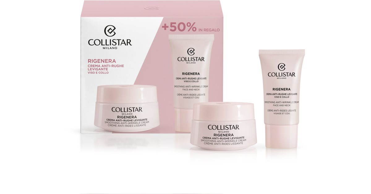 Collistar Rigenera Smoothing Anti-Wrinkle Set gift set | notino.co.uk
