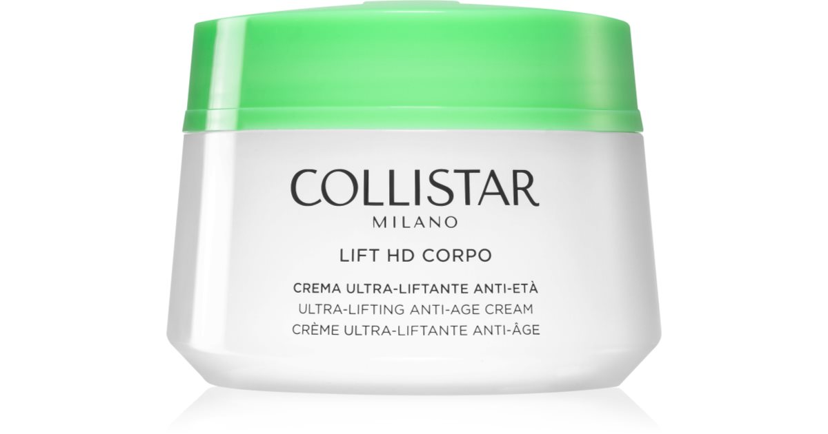 Collistar Lift HD Corpo Ultra-Lifting Anti-Age Cream rejuvenating ...