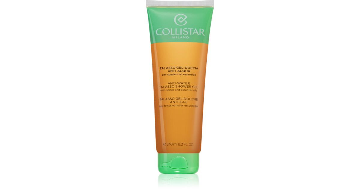 Collistar Talasso Anti-Water Shower Gel With Spices And Essential Oils ...