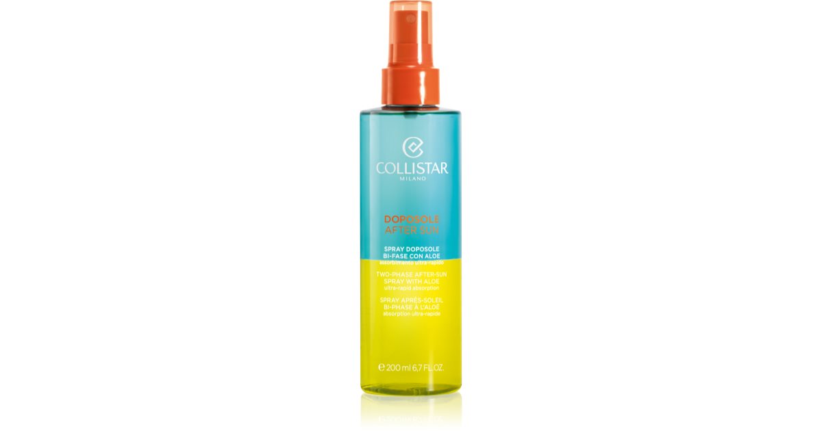 Collistar Special Perfect Tan Two-Phase After Sun Spray with Aloe Body ...