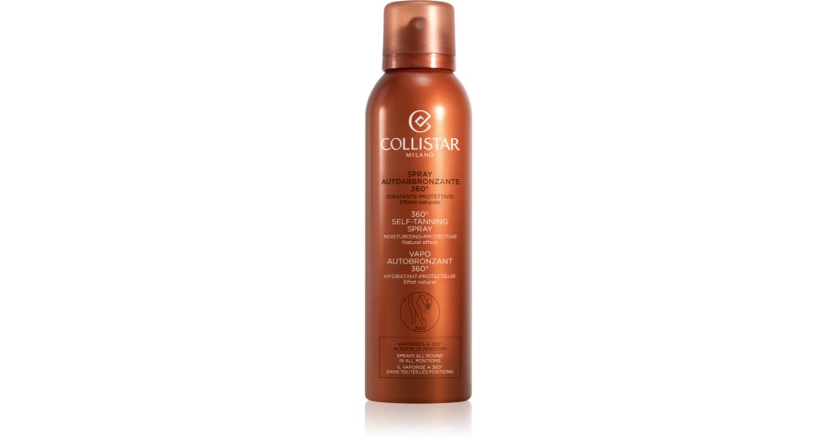 Collistar Tan Without Sunshine 360° Self-Tanning Spray self-tanning ...
