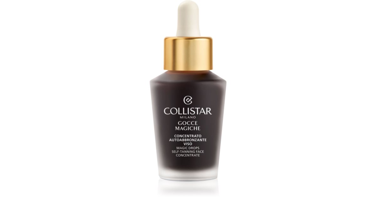 Collistar Magic Drops Face Self-Tanning Concentrate self-tanning ...