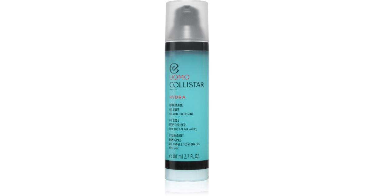 Collistar Uomo Oil Free Moisturizer gel-crème hydratant pour homme ...
