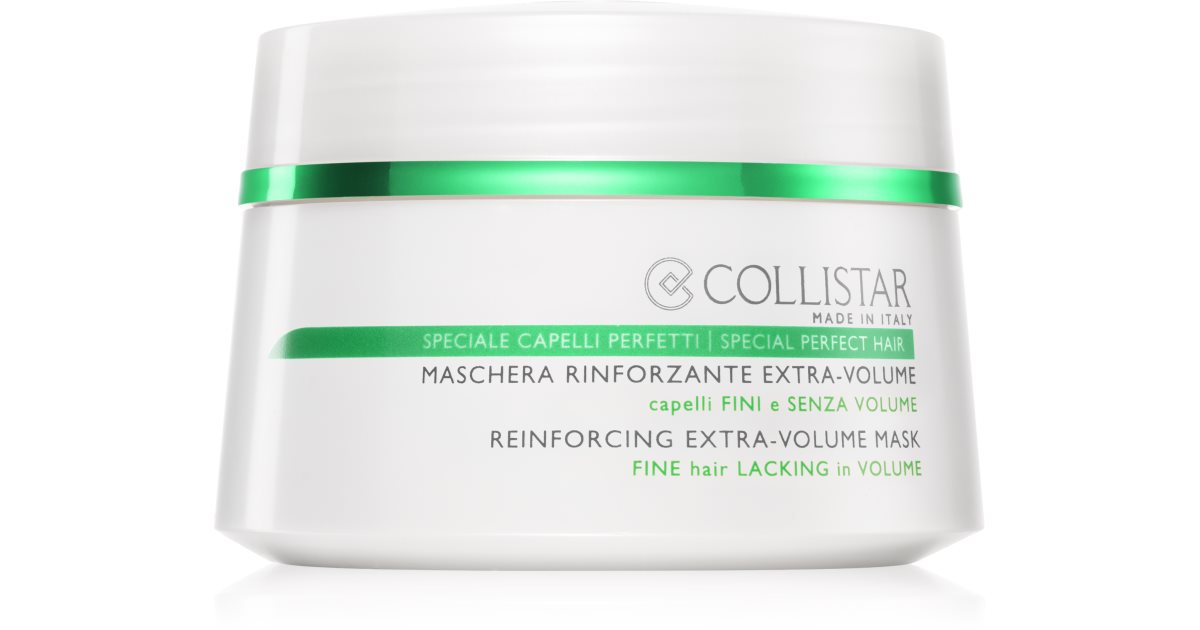 Collistar Special Perfect Hair Reinforcing Extra-Volume Mask Tugevdav ...