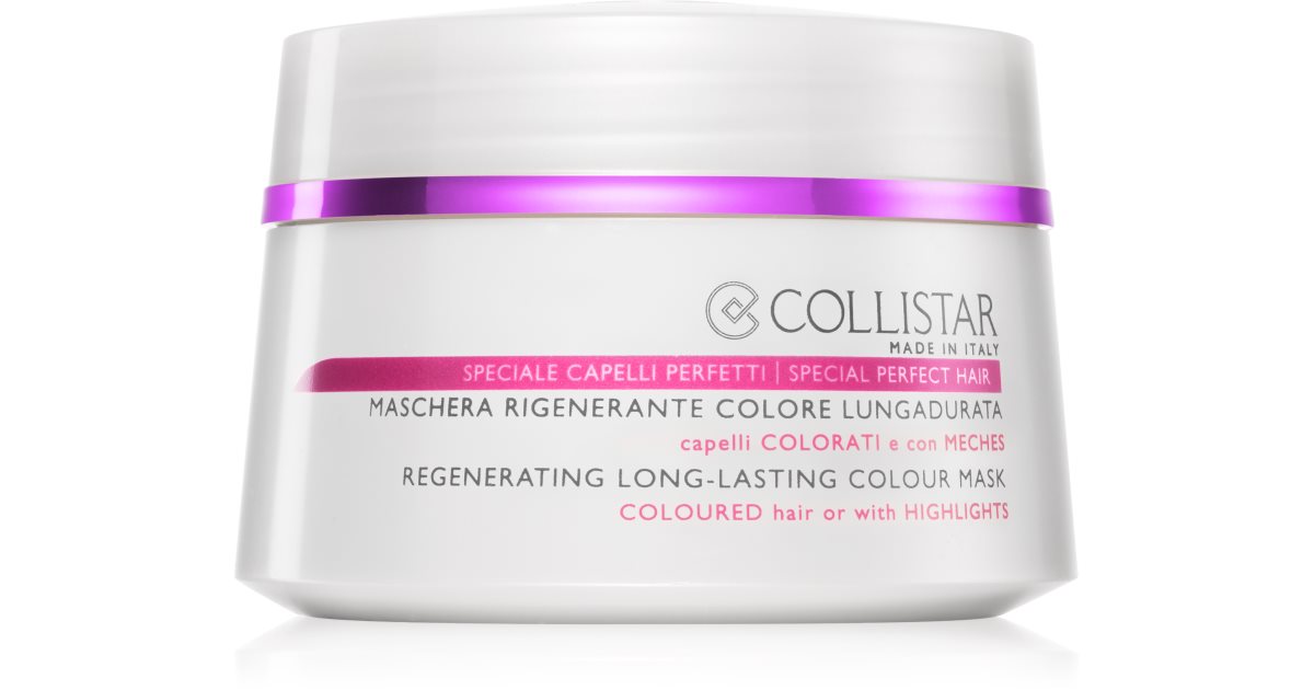 Collistar Special Perfect Hair Regenerating Long-Lasting Colour Mask ...
