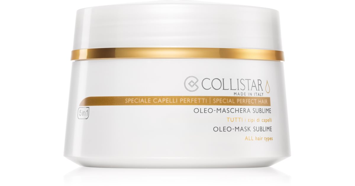 Collistar Special Perfect Hair Oleo-Mask Sublime Oljemask för alla ...