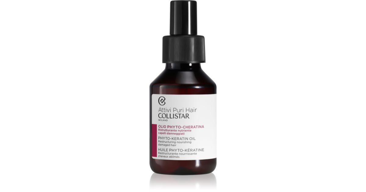 Collistar Hair Phyto-Keratin Oil Restructuring Nourishing регенериращо ... Collistar Hair Phyto-Keratin Oil Restructuring Nourishing регенериращо ...