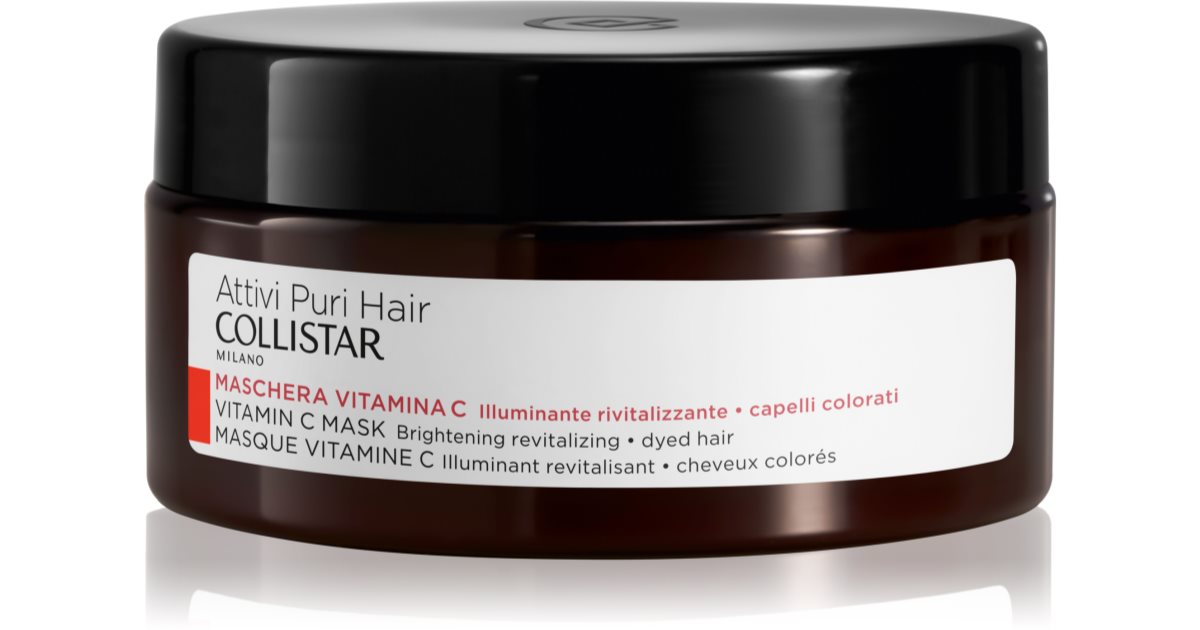 Collistar Hair Vitamin C Mask Brightening Revitalizing maschera per ...