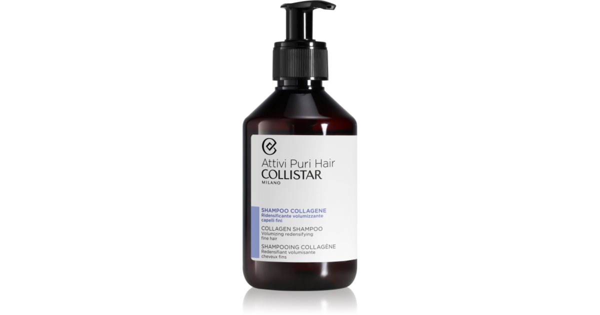 Collistar Hair Collagen Shampoo Volumising Redensifier shampoo for ...