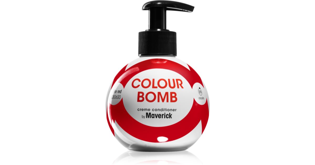 Colour Bomb by Maverick Fire Red Washout Colour for Hair | notino.dk