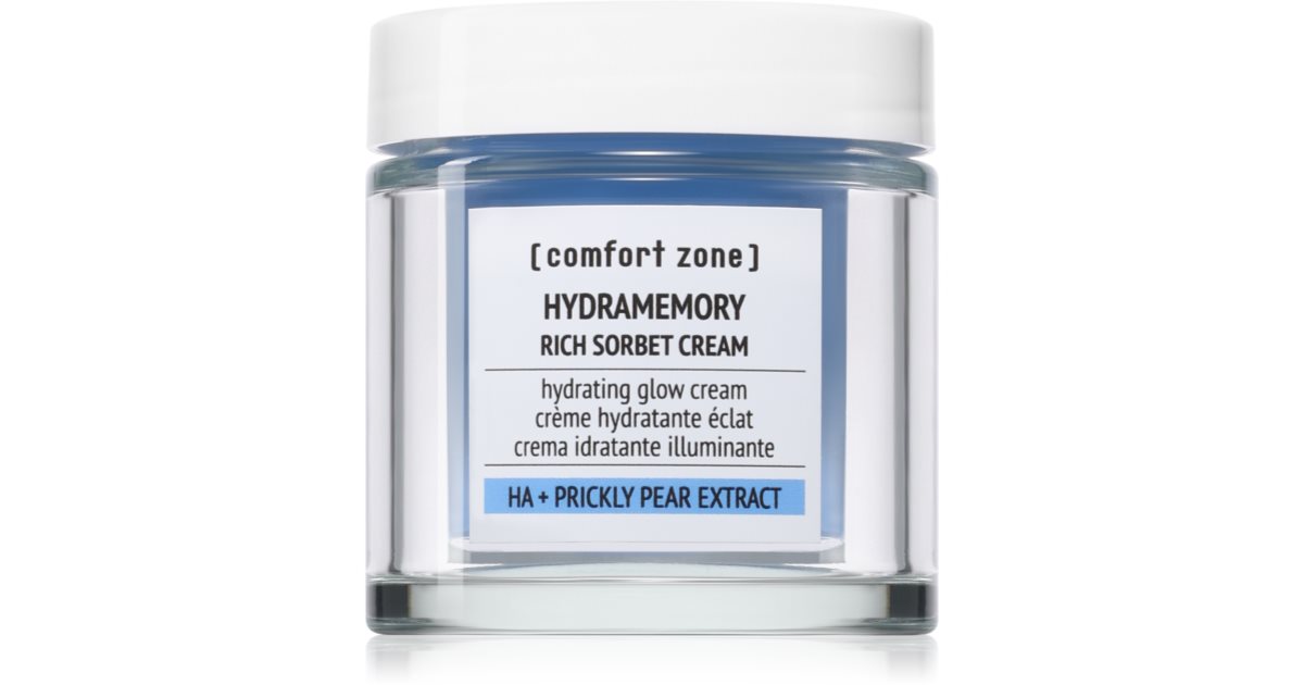 Comfort Zone Hydramemory Rich Sorbet Cream Rich Hydrating Cream with a ...