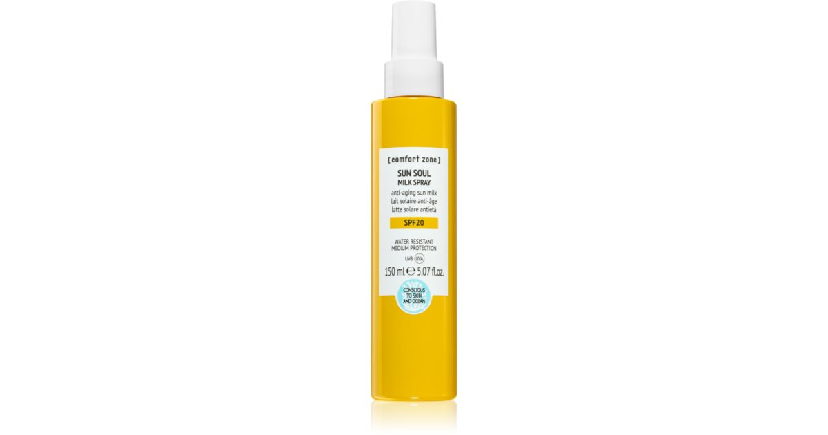 Comfort Zone Sun Soul SPF 20 sunscreen lotion in a spray | notino.co.uk