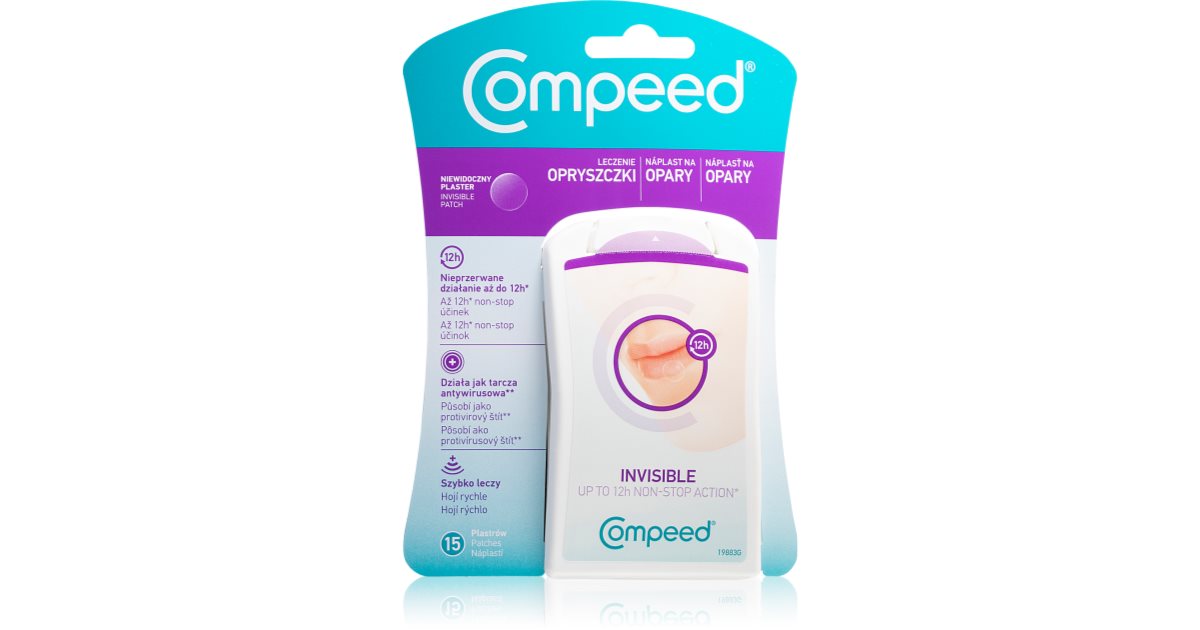 COMPEED Invisible Patch for mouth ulcers | notino.ie