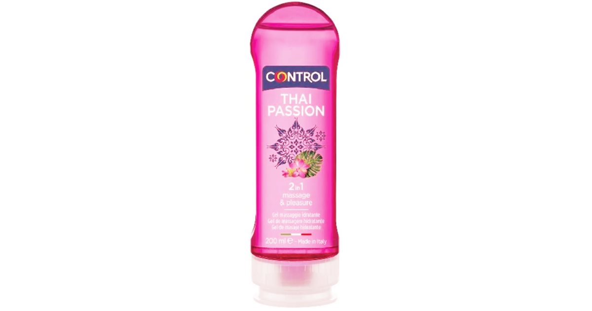 Control 2in1 Massage & Pleasure Thai Passion massage and lubricant gel ...
