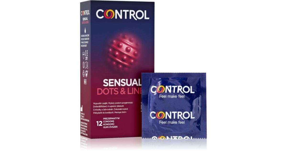 Control Sensual Dots & Lines Kondome