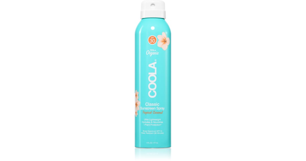 Coola Tropical Coconut sunscreen spray SPF 30 | notino.co.uk