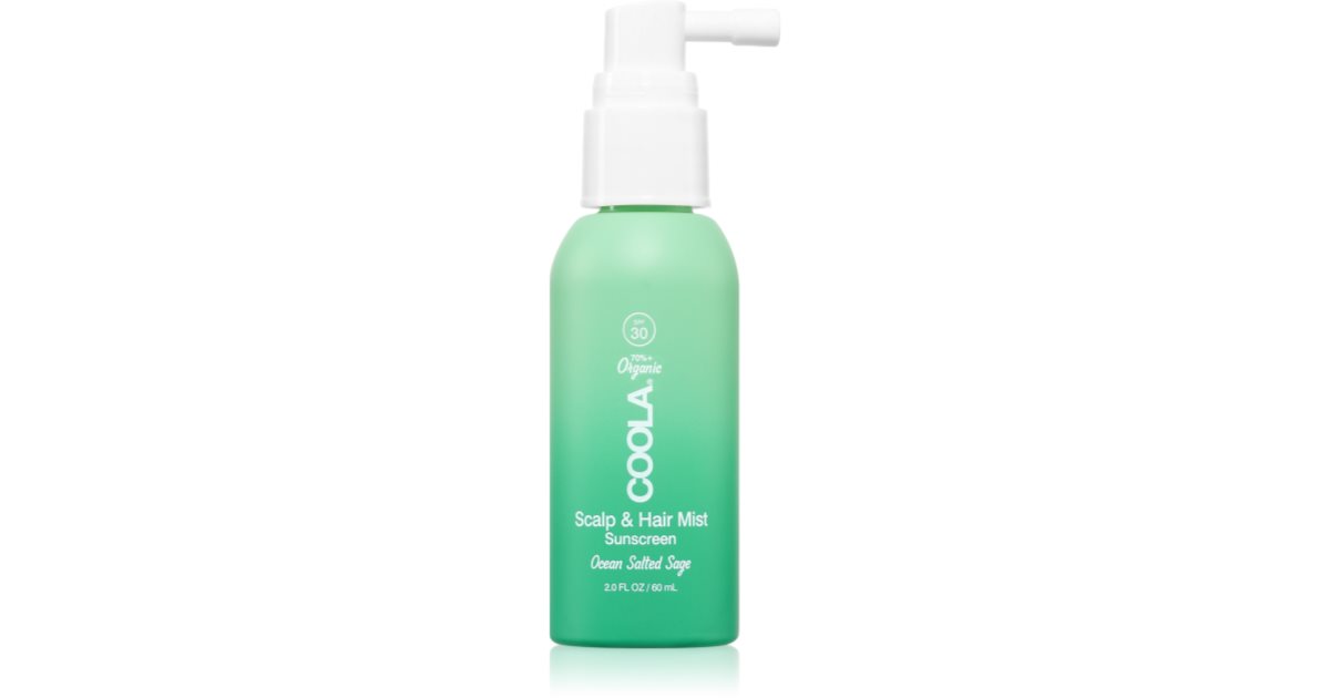 Coola Scalp & Hair Mist protetor solar para cabelo e couro cabeludo ...