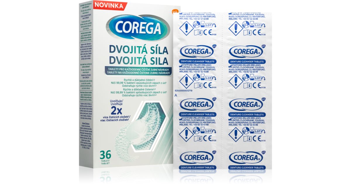 Corega Tabs Tablets for whitening | notino.ie