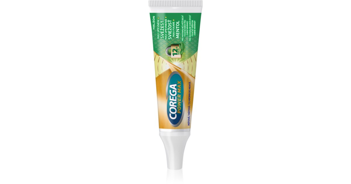 Corega Powermax Fixation Fresh setting gel for teeth | notino.co.uk