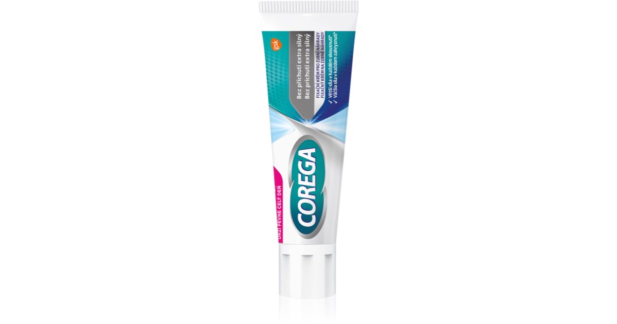 Corega Extra Strong No Flavour denture adhesive | notino.co.uk