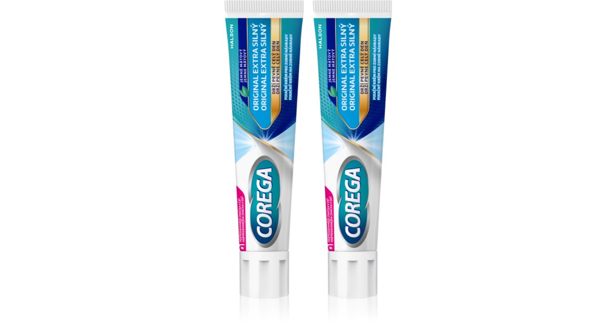 Corega Original Extra Strong gel de fixação | notino.pt