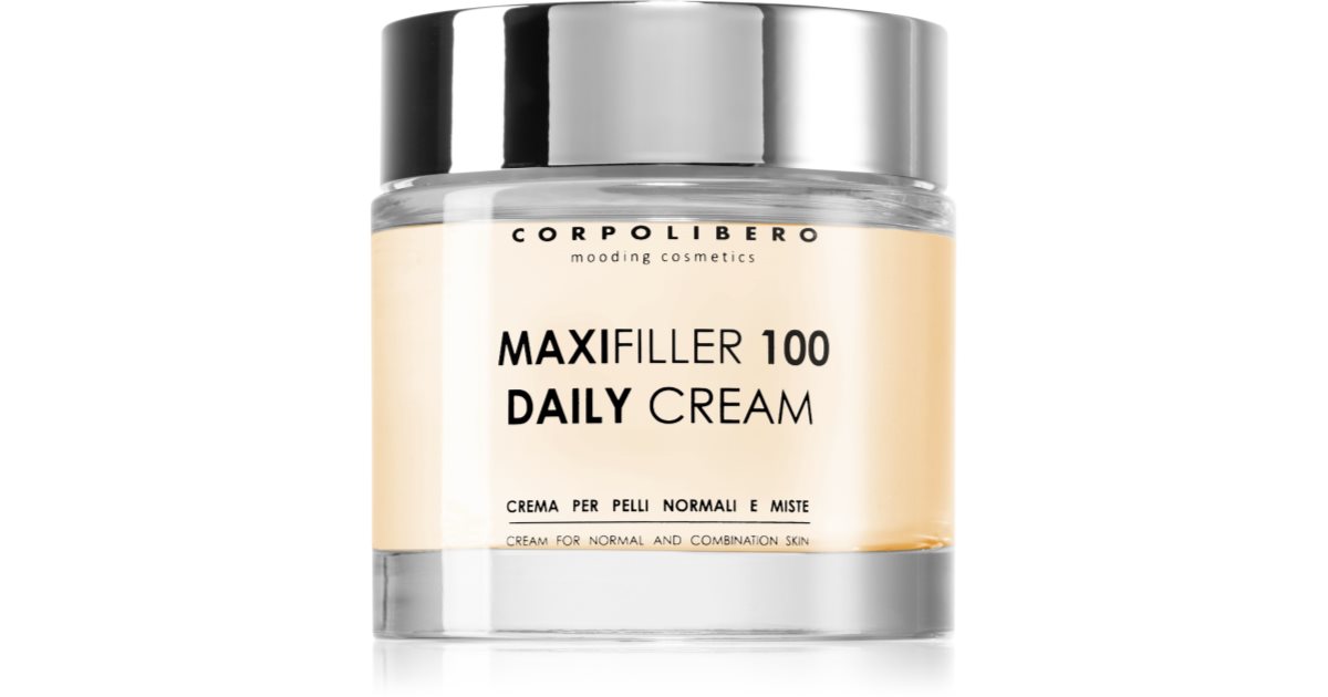 Corpolibero Maxfiller 100 Daily Cream Day Cream for Normal and ...