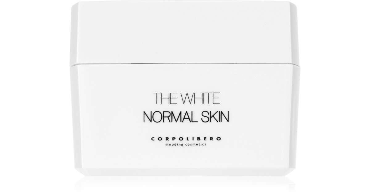 Corpolibero The White Normal Skin krem nawilżająco-oczyszczający do ...