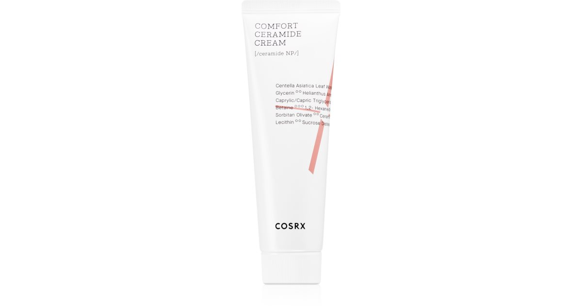 Cosrx Comfort Ceramide crema hidratante ligera para calmar la piel ...