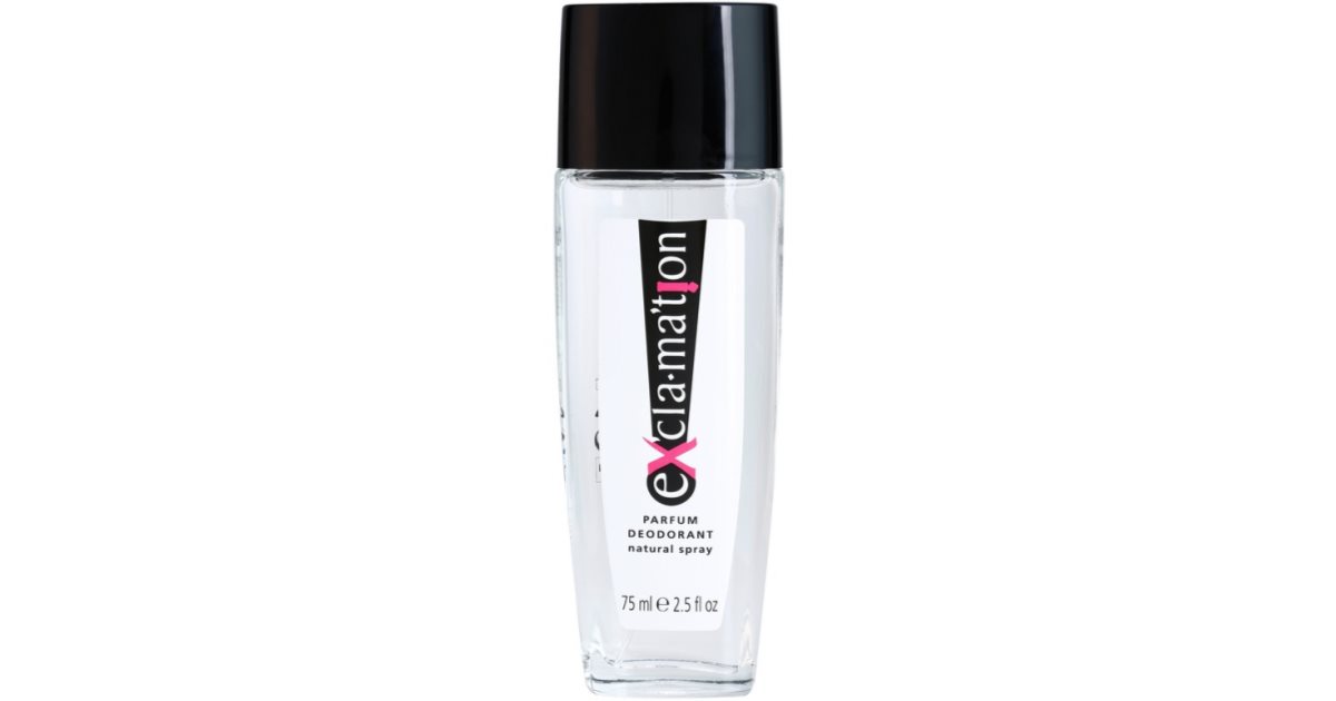 Coty Exclamation déodorant avec vaporisateur pour femme | notino.be