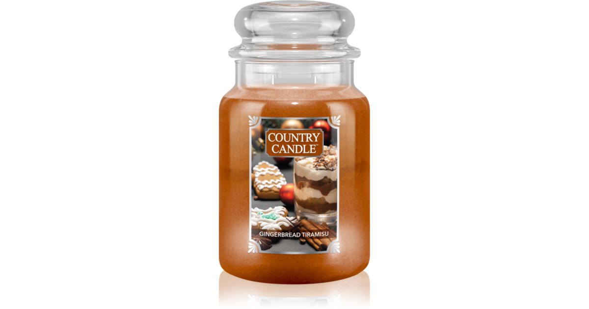 Country Candle Gingerbread Tiramisu scented candle | notino.co.uk
