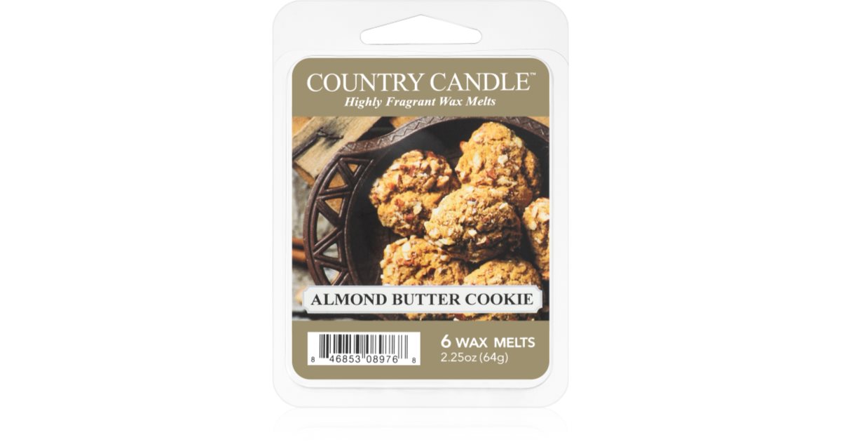 Country Candle Almond Butter Cookies wax melt | notino.co.uk