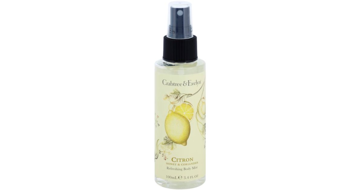 Crabtree & Evelyn Citron spray corporal refrescante | notino.es