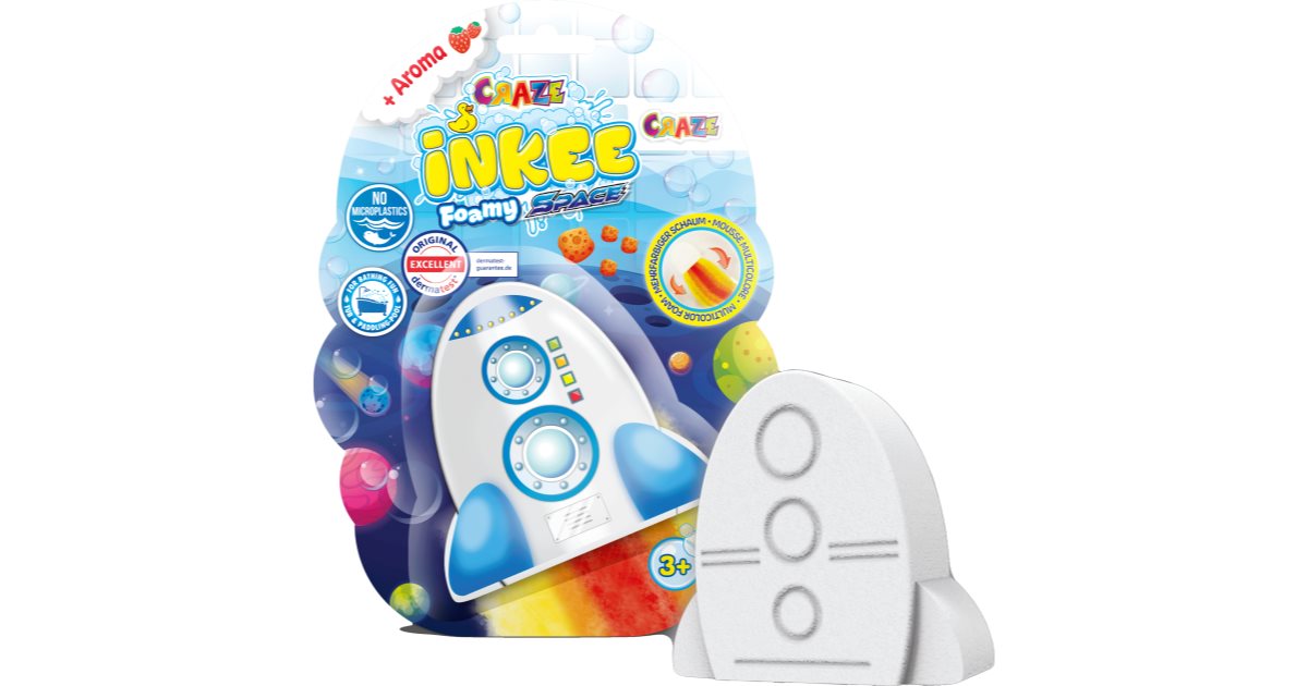 Craze INKEE Foamy Space capsule spumante de baie | Notino.ro