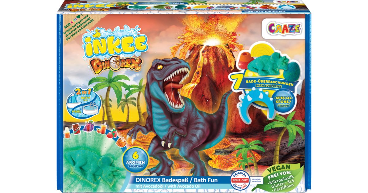 Craze INKEE Dino Set (für das Bad) für Kinder | notino.ch