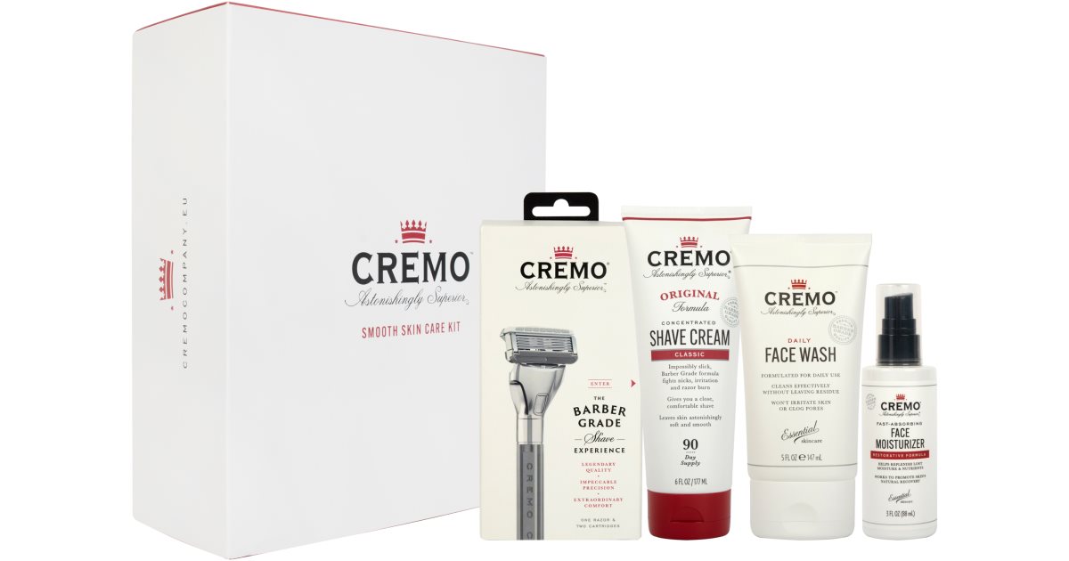 Cremo Smooth Skincare Kit gift set for the face for men | notino.co.uk