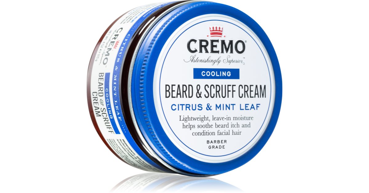 Cremo Citrus & Mint Leaf Beard Cream beard balm Review | notino.co.uk