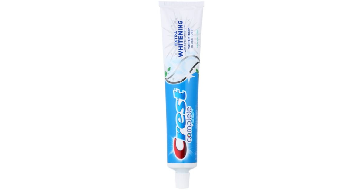 Crest Complete Extra Whitening Whitening Toothpaste For Complete ...