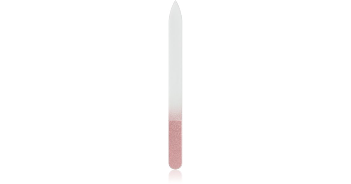 Crystal Bohemia Pink glass nail file | notino.co.uk